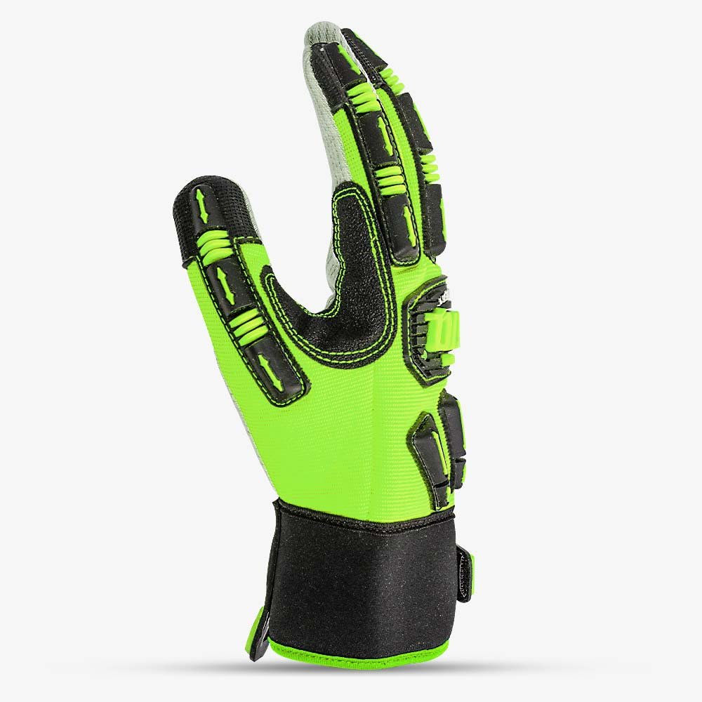 HI-VIZ OLD SCHOOL COTTON PALM GLOVE (IMPACT) – Skatiq Group